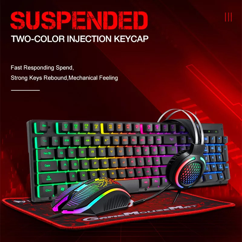 Combo set Gaming T-Wolf TF400 4u1 - Konovo.rs