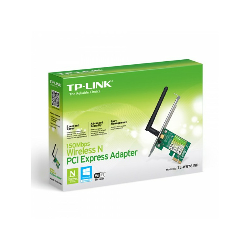 LAN MK TP-LINK TL-WN781ND 150Mbps Wireless N PCIe - Konovo.rs