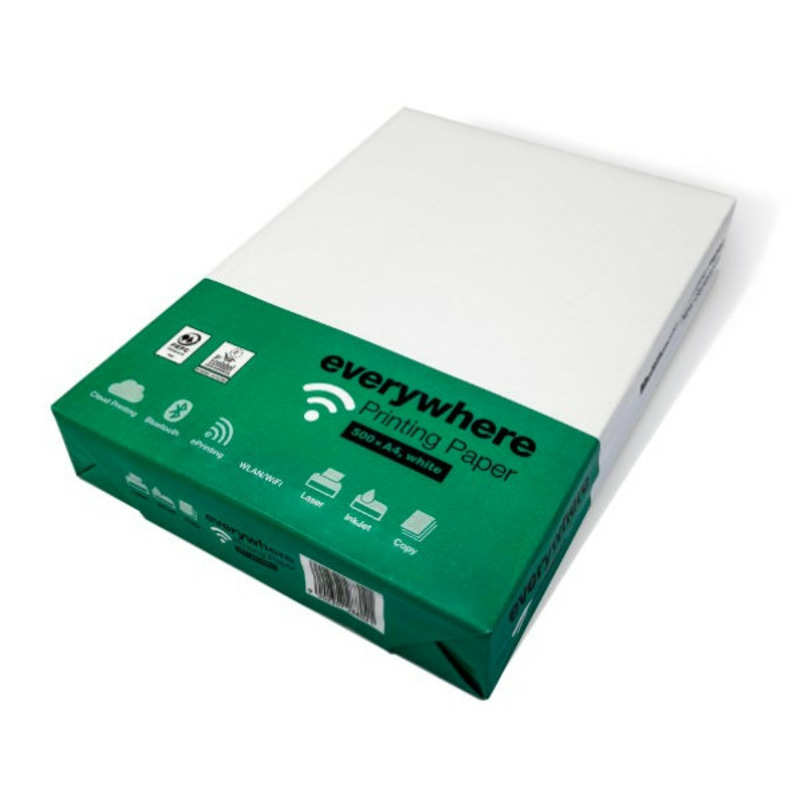 Papir Fotokopir Everywhere A4/75g m2/ 500Lista za laser, inkjet i ...