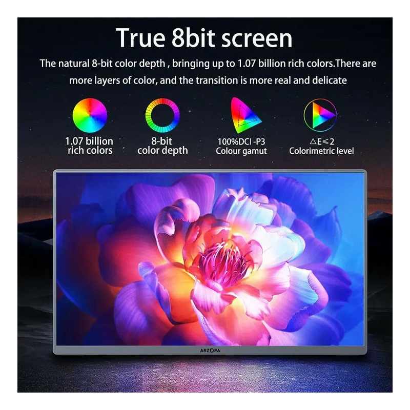 Eksterni Monitor za Laptop Arzopa A3C PRO 13.3 OLED IPS 60hz Zvučnici ...