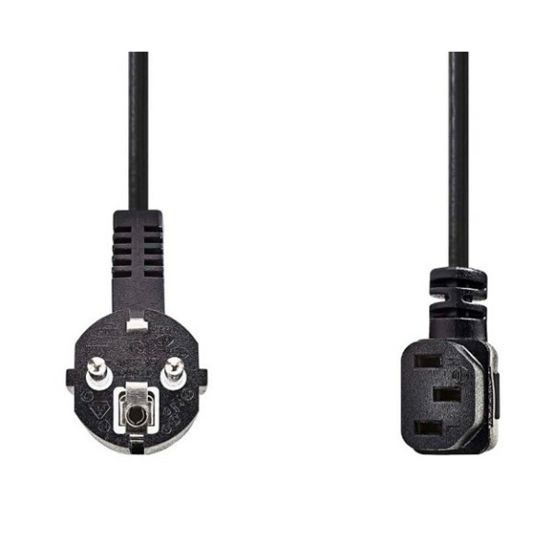 CEGL10020BK20 Kabl za napajanje racunara C13 pod uglom 2m - Konovo.rs